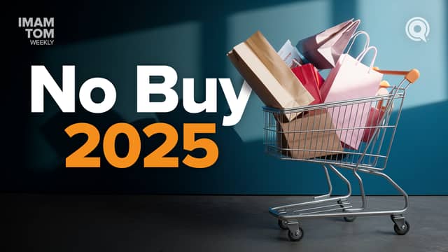 The Islamic Cure for Overconsumption | Imam Tom Weekly | Yaqeen ...