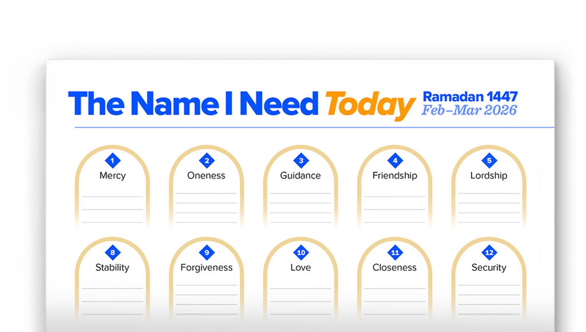 The Name I Need - Discussion Guide | Yaqeen Institute for Islamic Research